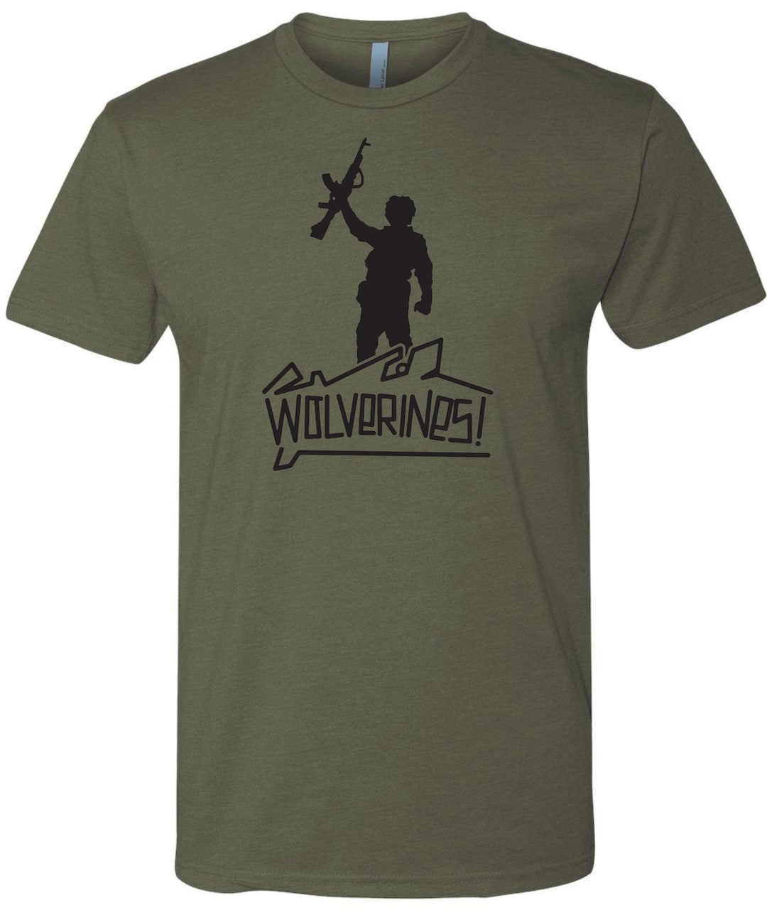 Wolverines - Red Dawn Tee - Etsy