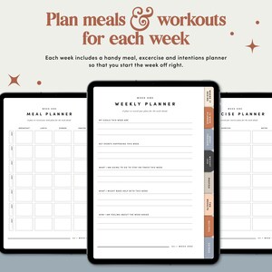 Digital Fitness Planner Goodnotes, Fitness Planner Ipad, Fitness ...