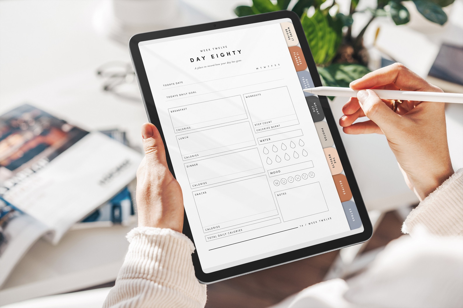 Digital Fitness Planner Goodnotes Fitness Planner Ipad - Etsy