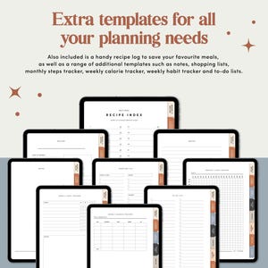 Digital Fitness Planner Goodnotes, Fitness Planner Ipad, Fitness ...