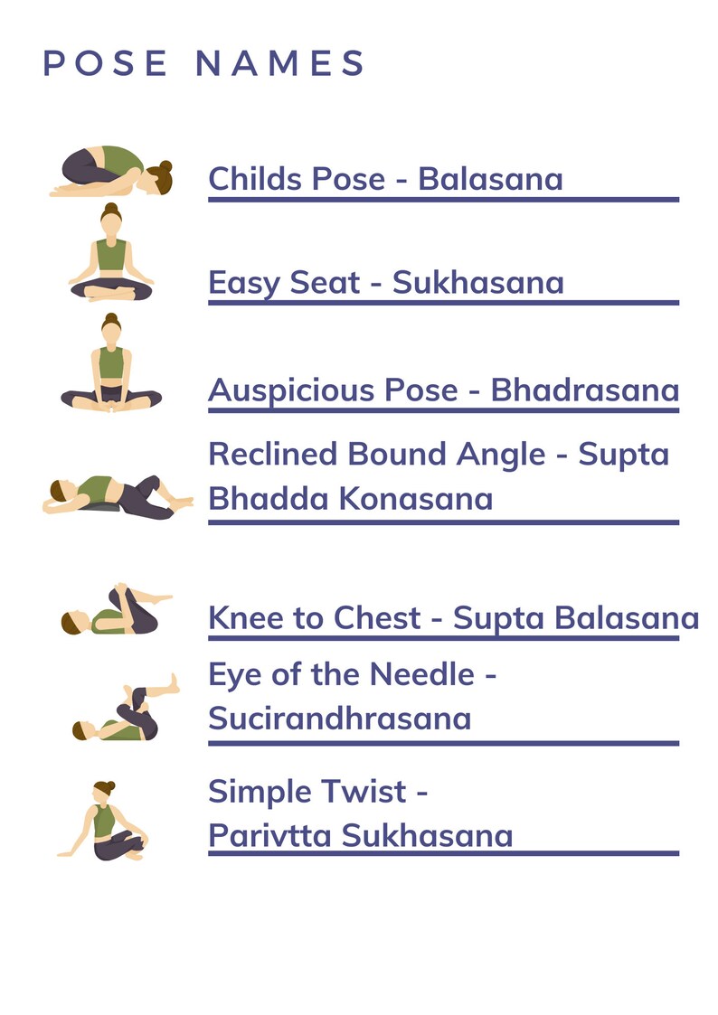 Yoga Lesson Plans - Etsy