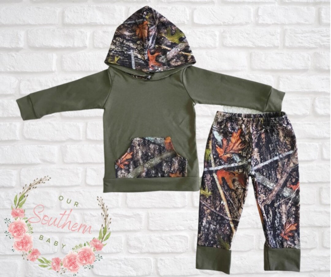 Boys Camo Baby Set, Hunting Baby Outfit, Toddler Full Outfit Set ...