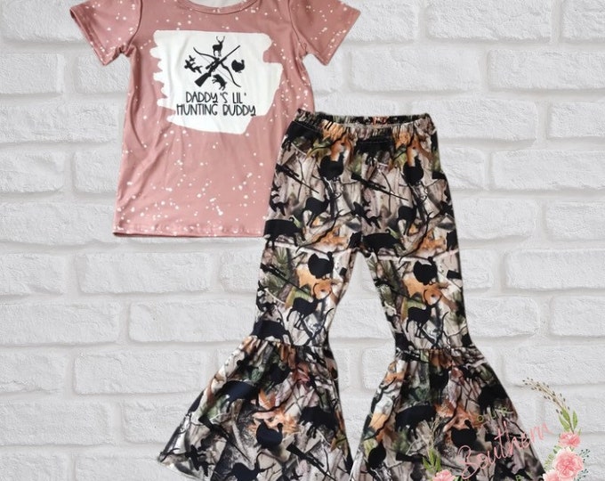 Girls Camo Baby Set, Hunting Baby Outfit, Toddler Full Outfit Set ...