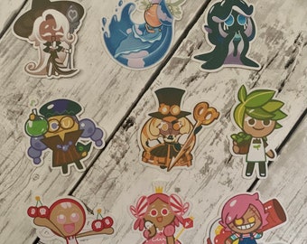 Cookie Run Stickers | Etsy