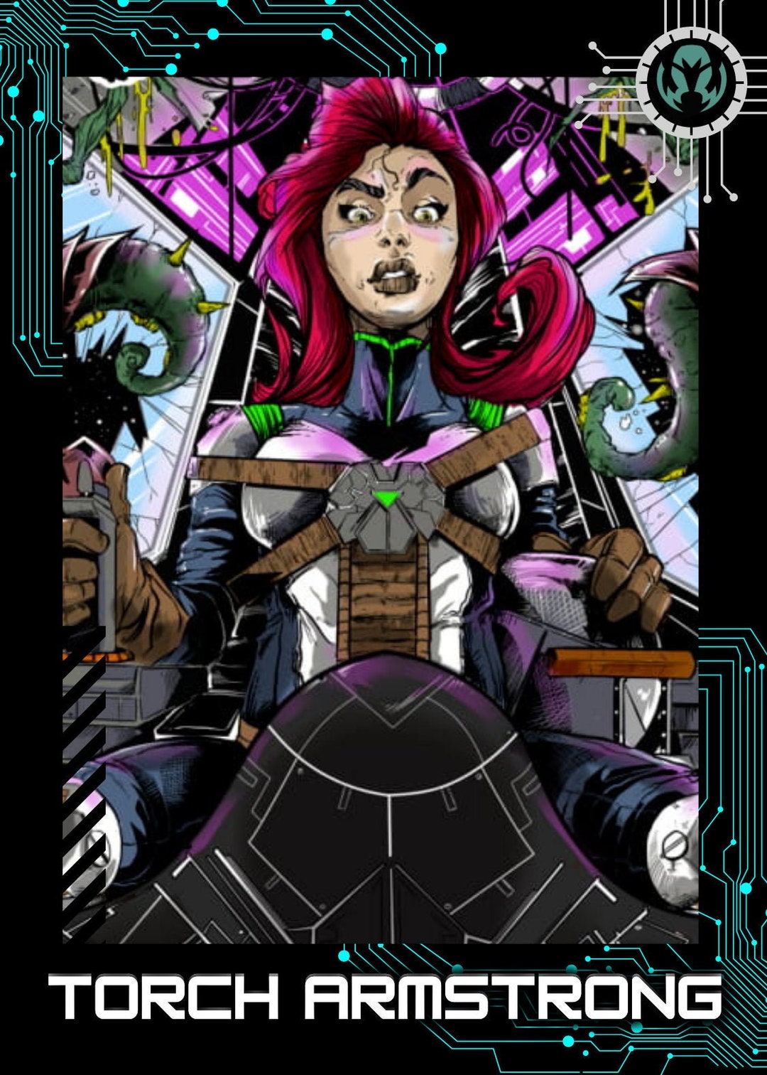 Torch Armstrong Trading Card - Etsy