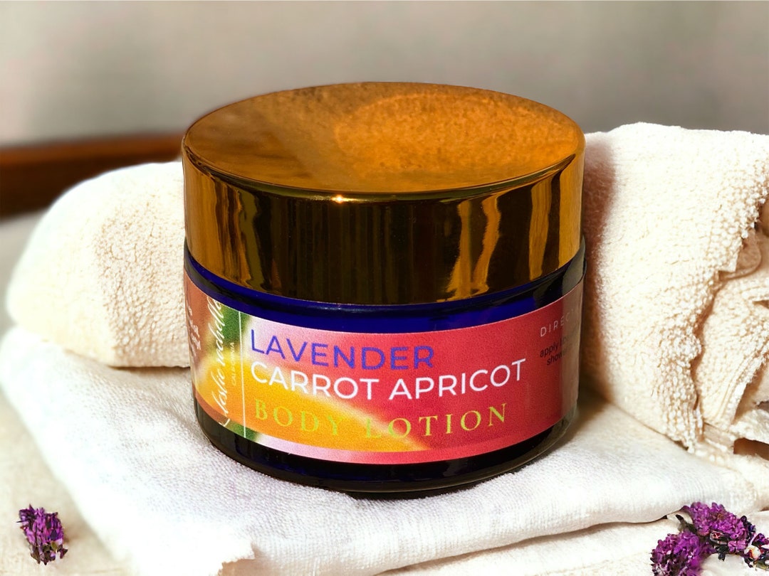 Lavender Carrot and Apricot Lotion - Etsy