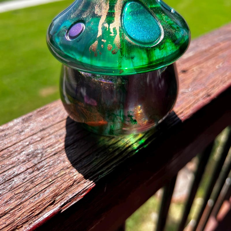 Trinket Jar Mushrooms - Etsy