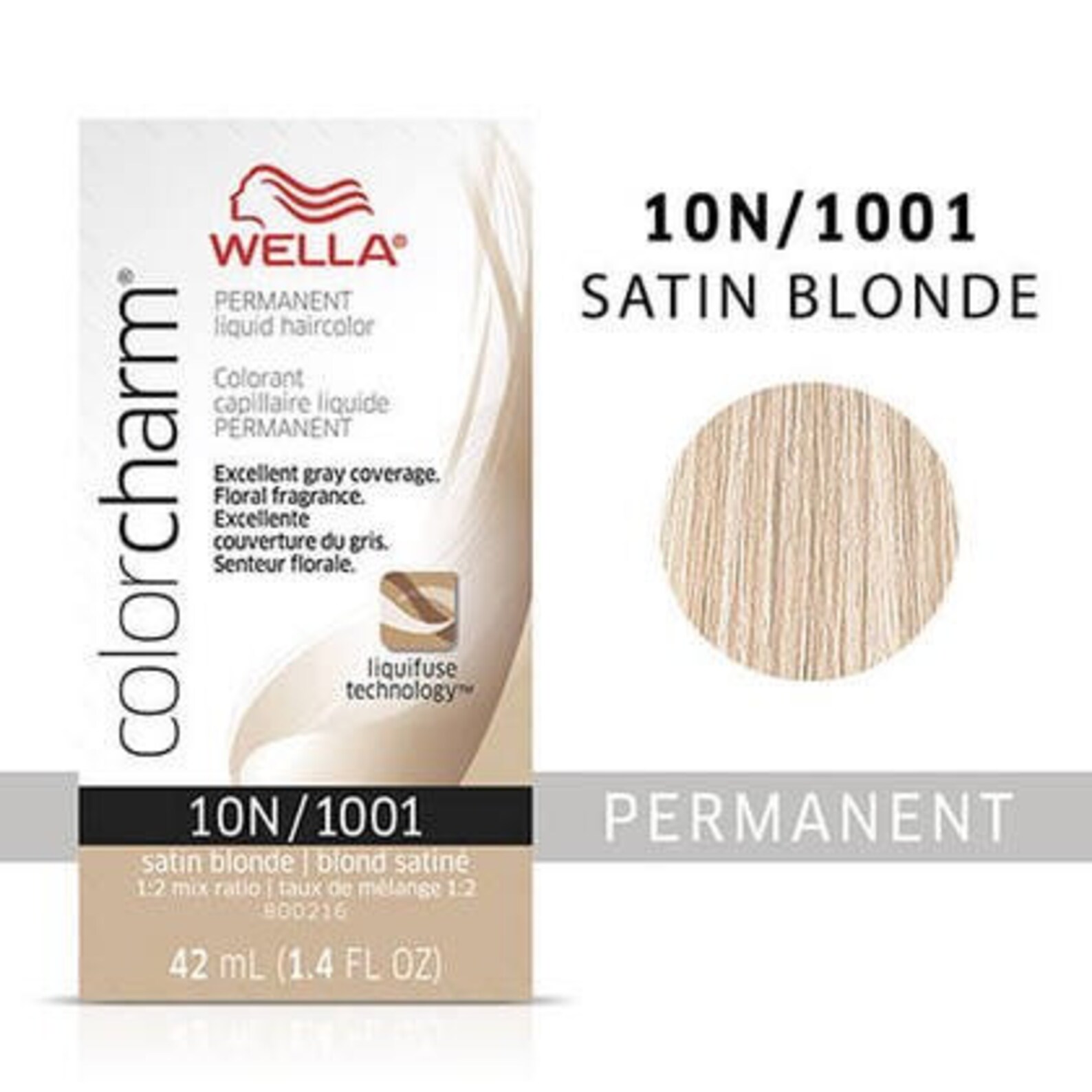 Wella 10N/1001 Color Charm Permanent Liquid Haircolor in Satin | Etsy