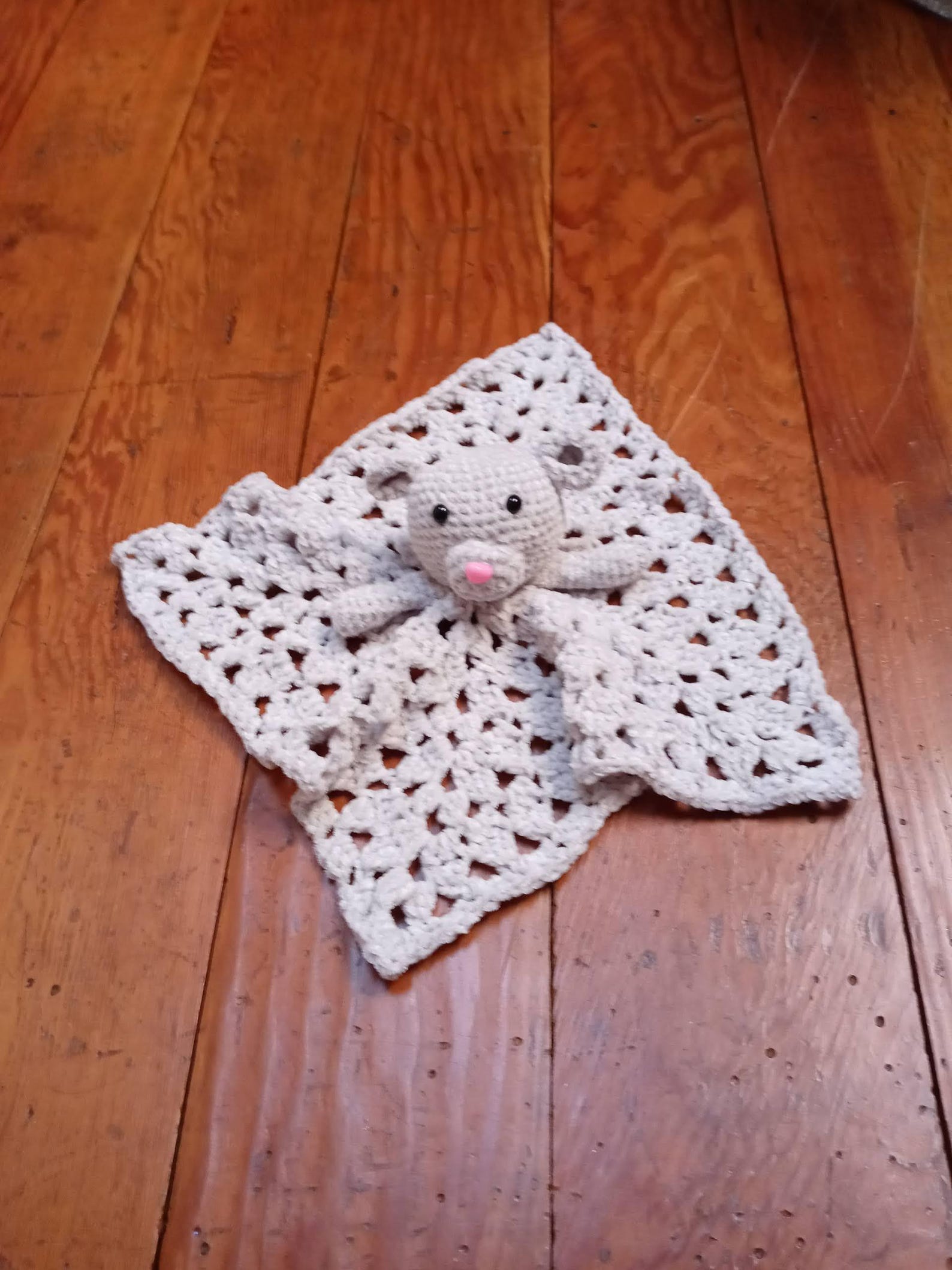 Velvet Teddy Lovey Crochet Pattern - Etsy