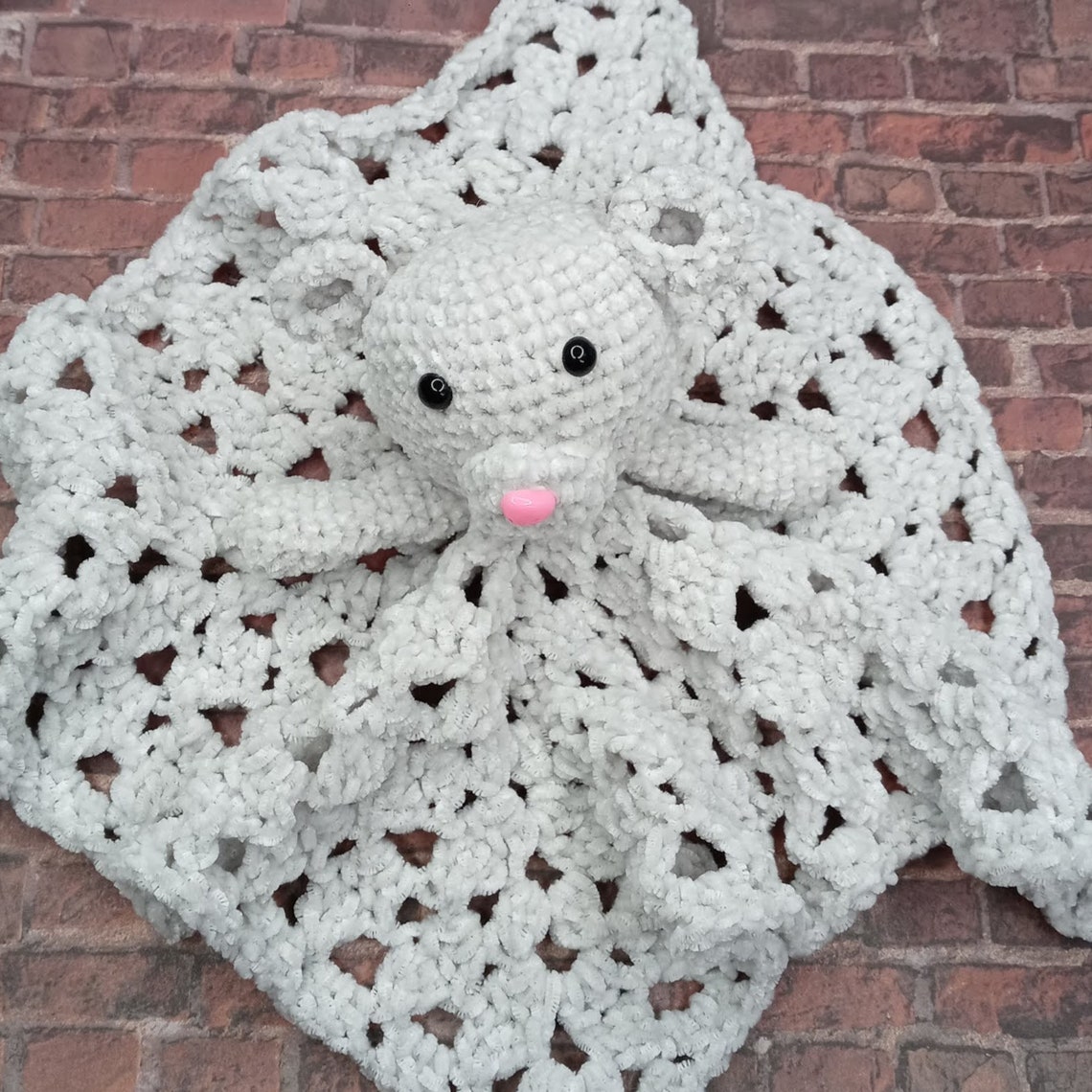 Velvet Teddy Lovey Crochet Pattern - Etsy