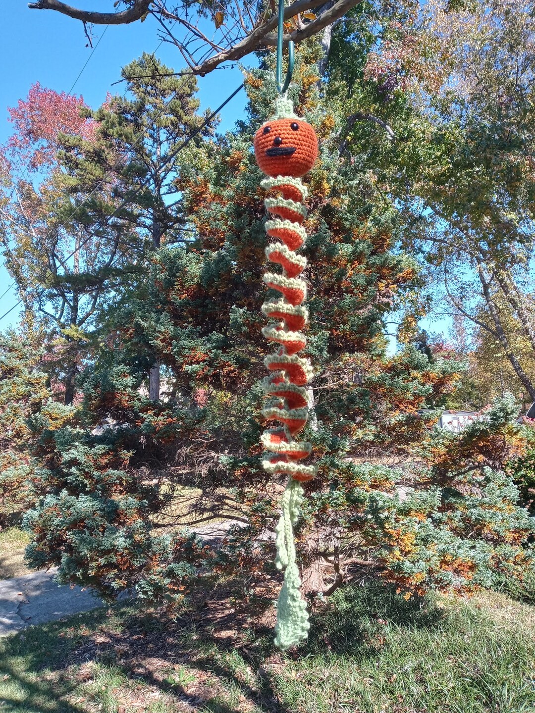Gourdgeous Pumpkin Spinner Crochet Pattern - Etsy