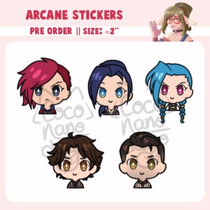 Arcane Vinyl Stickers Sheet - Etsy