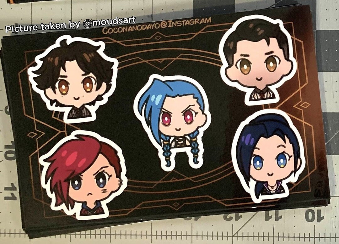 PRE-ORDER Arcane Vinyl Stickers Sheet - Etsy