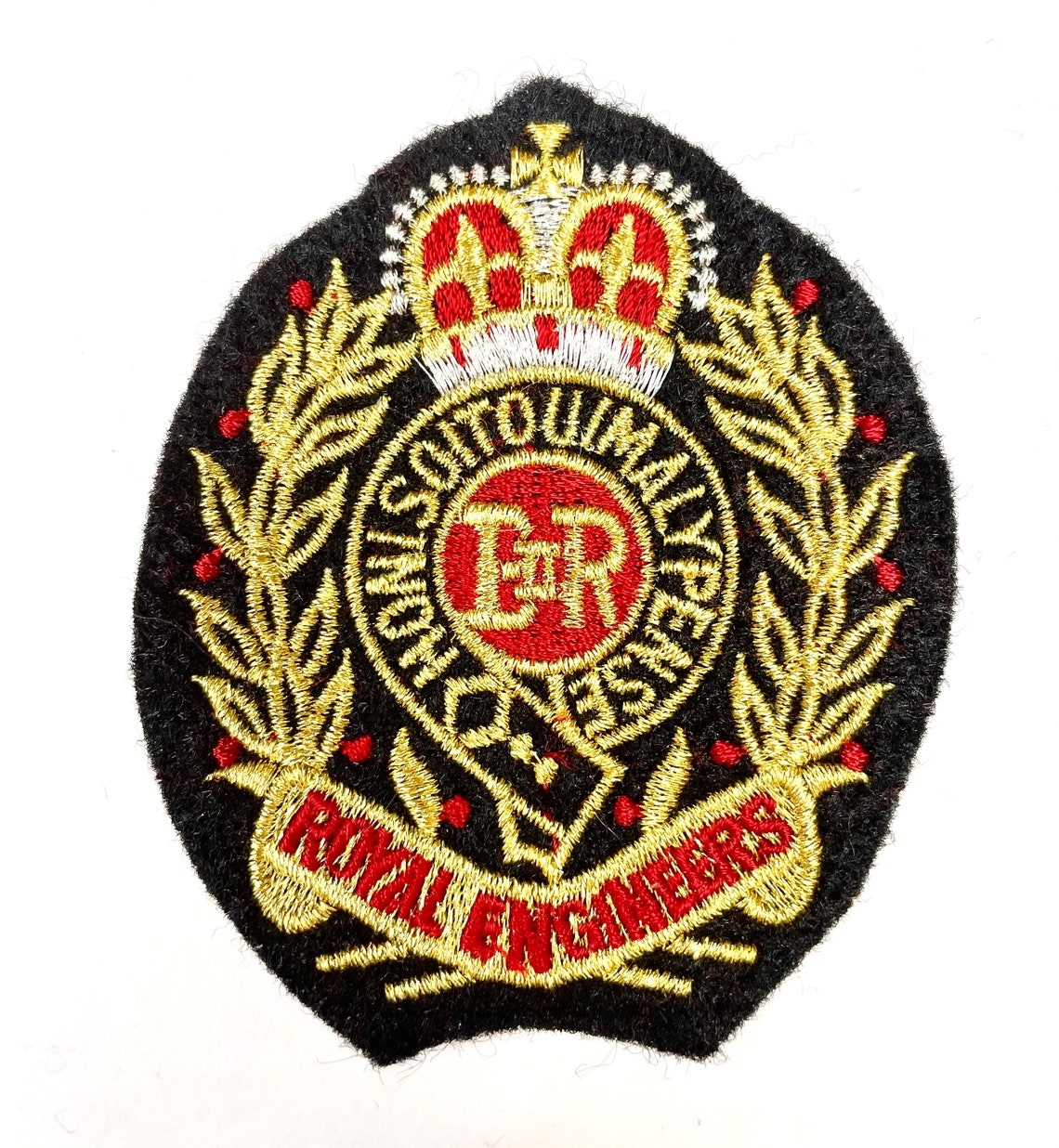 British Royal Engineers Patch Embroidered Badge Iron Sew on Emblem - Etsy