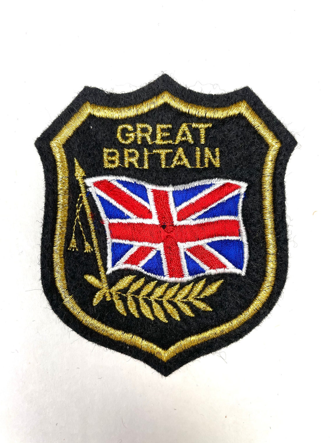 GRANDE-BRETAGNE Drapeau Patch Brodé Badge Cousu Sur Emblème - Etsy France