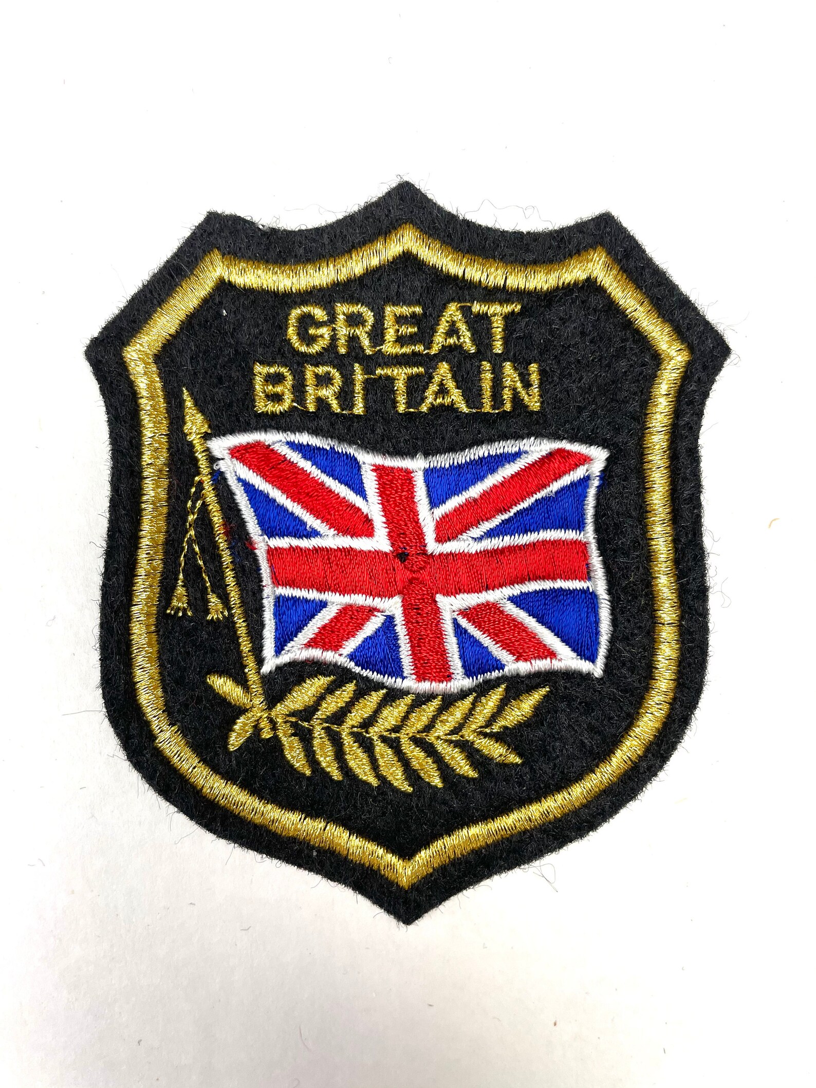GREAT BRITAIN Flag Patch Embroidered Badge Sew on Emblem - Etsy