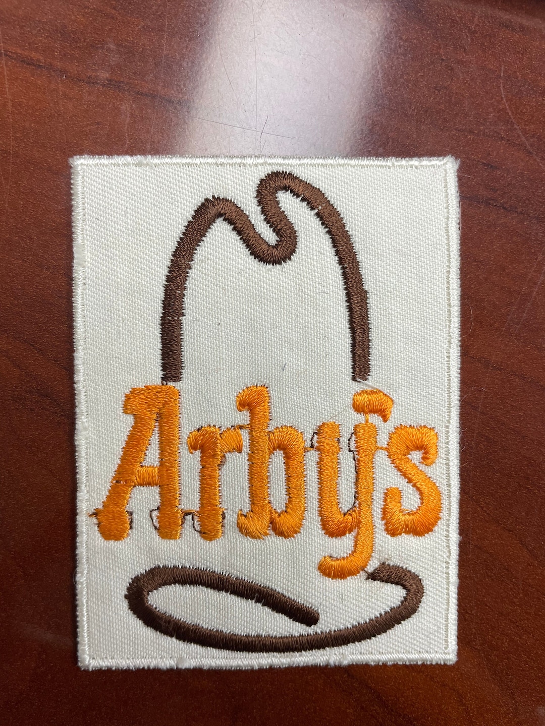 Vintage Rare Arby's Logo Patch Embroidered Badge Iron on Emblem - Etsy