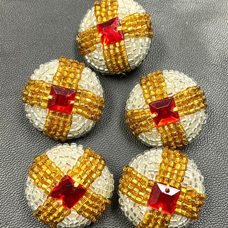 Rhinestone Buttons - Etsy