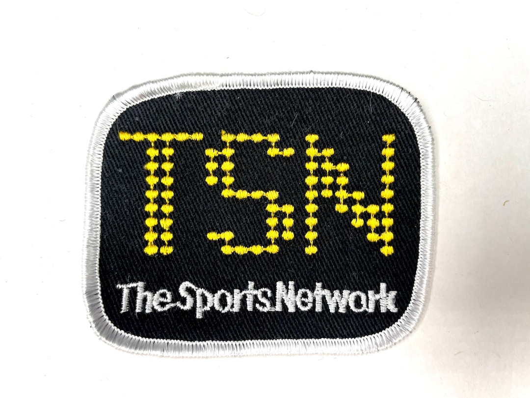 TSN the Sports Network Patch Embroidered Badge Iron / Sew on Emblem - Etsy
