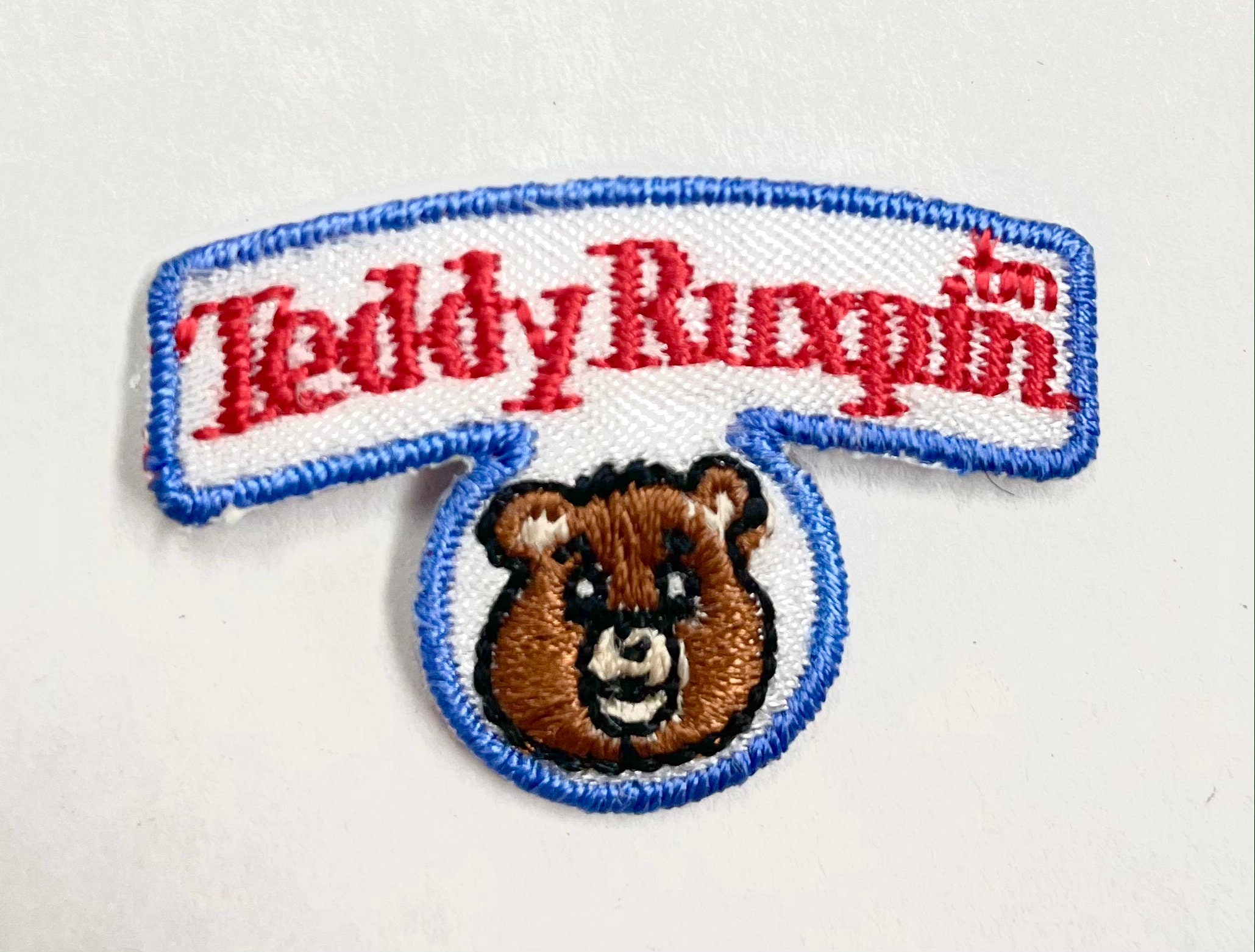 Vintage Teddy Ruxpin Patch Embroidered Badge Iron Sew on Emblem - Etsy