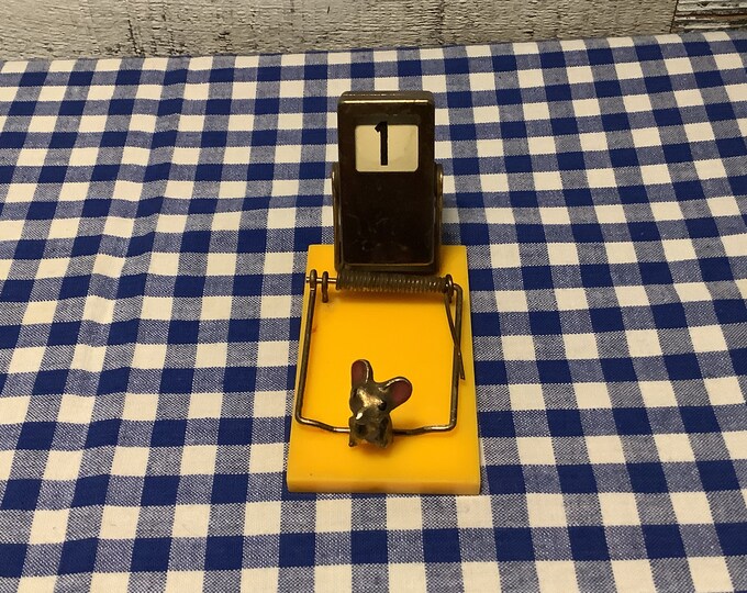 Mouse Trap Perpetual Flip Calendar 1950s - Etsy