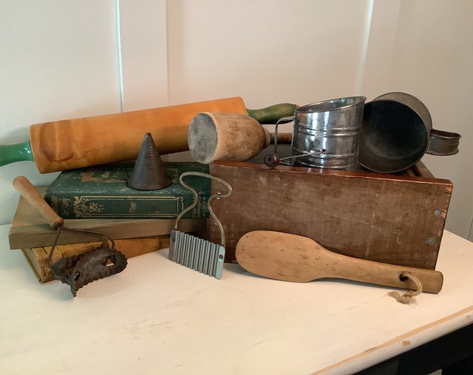 Primitive Kitchen Tools, Most Early 1900s - Etsy