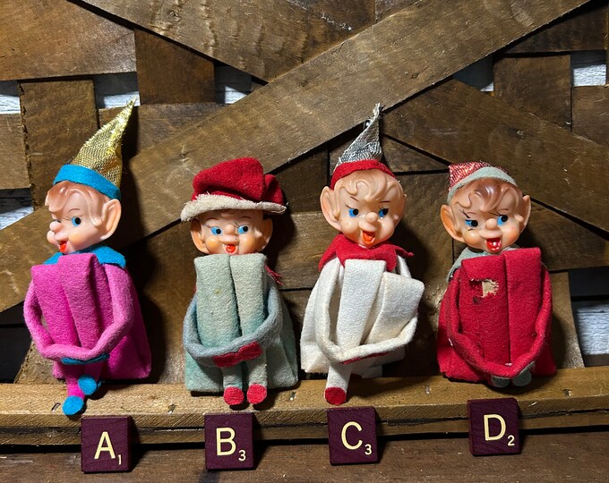 Vintage 1950s Knee Hugger Elves - Etsy