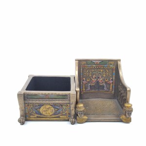The Chair of Sitamun Statue Bronze Princess Sitamun Throne - Etsy