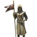 Crusader Cold Cast Bronze & Resin Statue 12 Inches Medieval - Etsy
