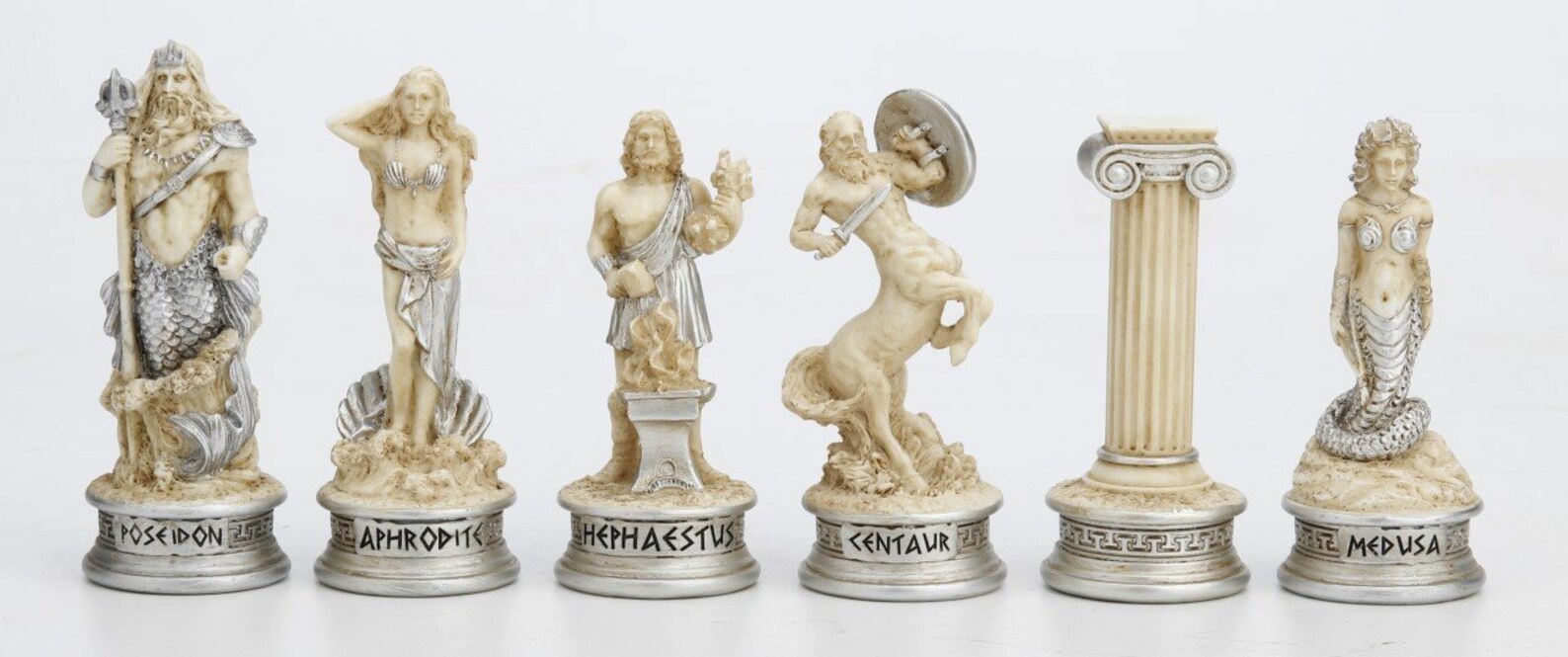 Greek Mythology Chess Set 300 Spartan Chess Set Chess - Etsy