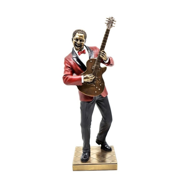 Guitar Player Statue - Etsy