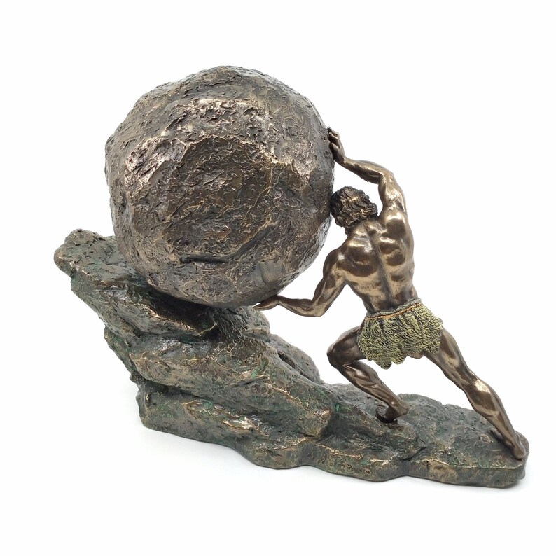 Bronze Sisyphus Sisyphus Statue Sisyphus Figurine Sisyphus - Etsy
