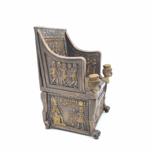 The Chair of Sitamun Statue Bronze Princess Sitamun Throne - Etsy