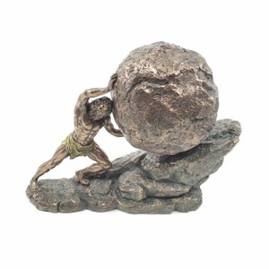 Bronze Sisyphus Sisyphus Statue Sisyphus Figurine Sisyphus - Etsy