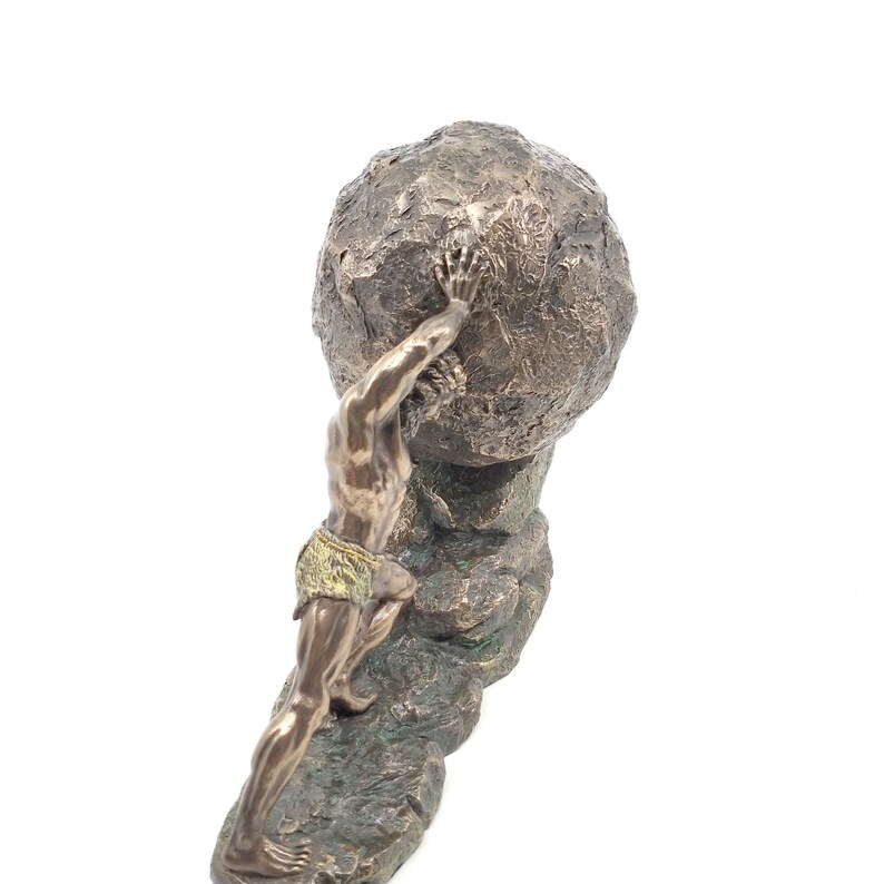 Bronze Sisyphus Sisyphus Statue Sisyphus Figurine Sisyphus - Etsy