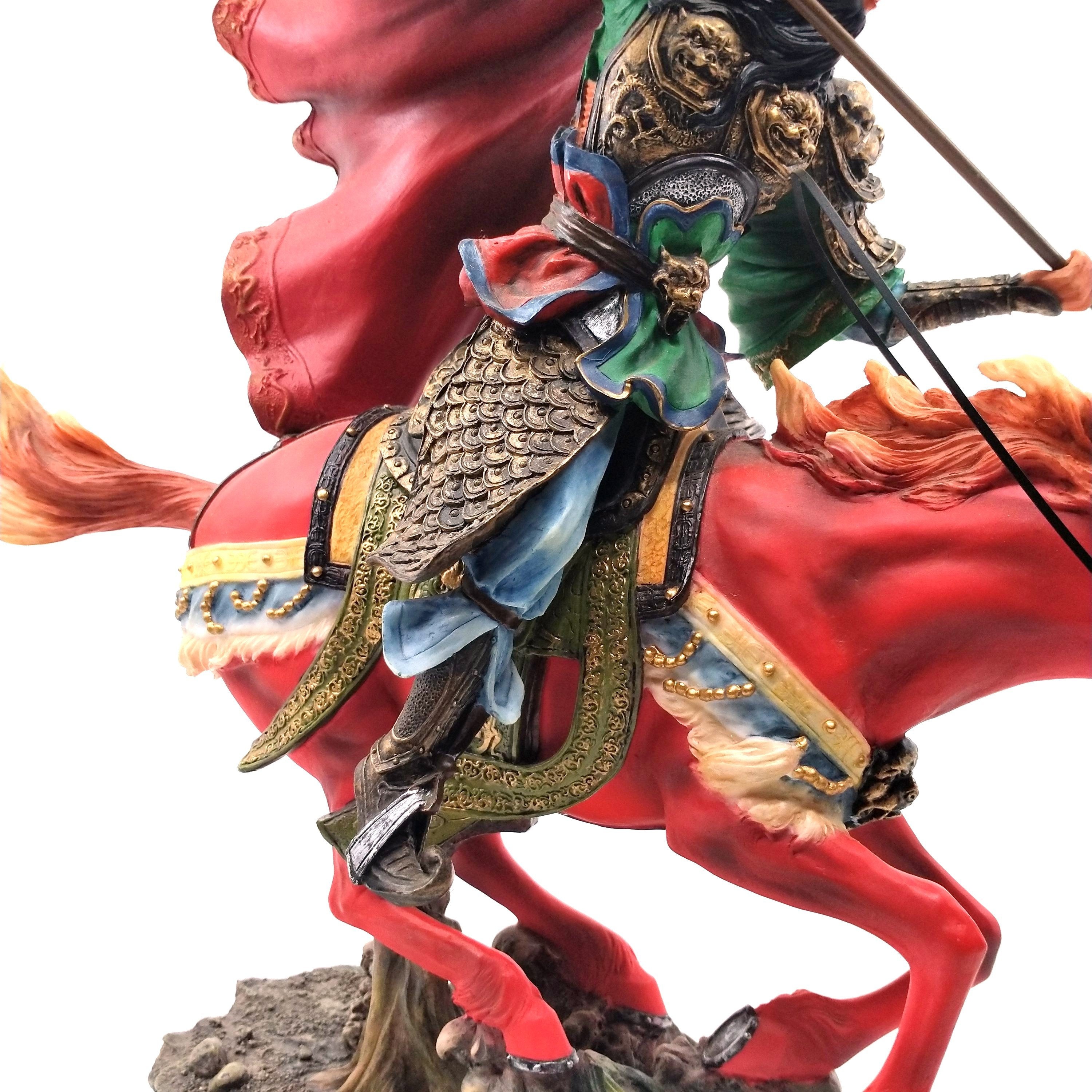 Chinese General Guan Yu Figure Guan Yu Warrior Statue - Etsy Australia