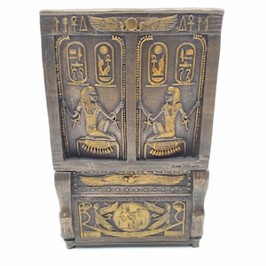 The Chair of Sitamun Statue Bronze Princess Sitamun Throne - Etsy