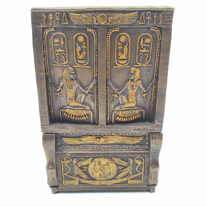 The Chair of Sitamun Statue Bronze Princess Sitamun Throne - Etsy