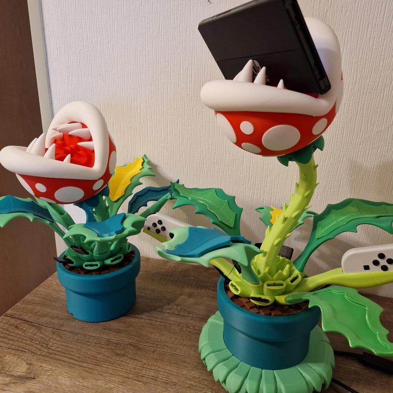 Piranha Plant Switch Dock - Etsy
