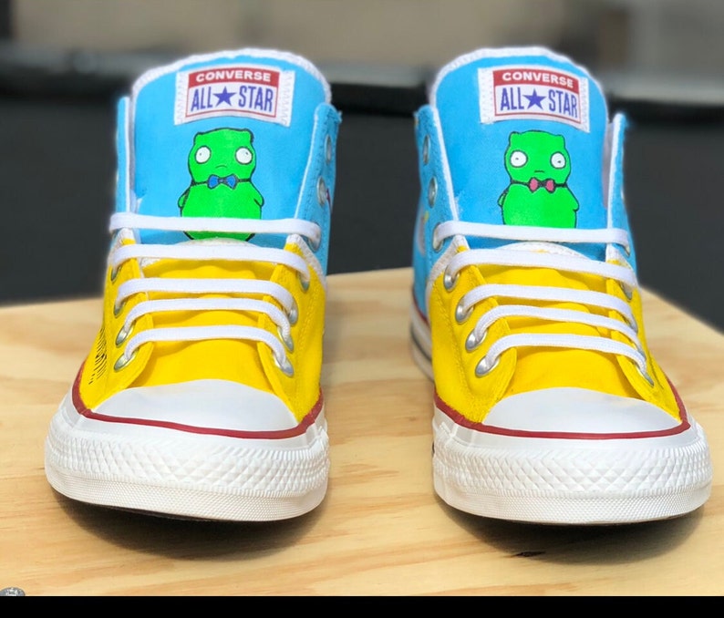 Custom Painted Bobs Burgers Shoes - Etsy