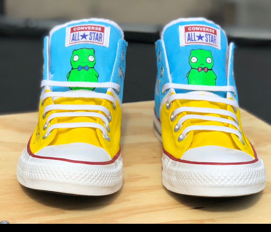 Custom Painted Bobs Burgers Shoes - Etsy