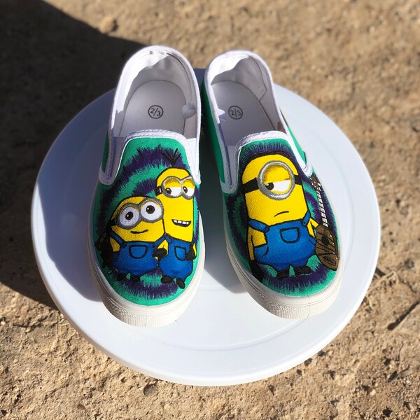 Minion Shoes - Etsy