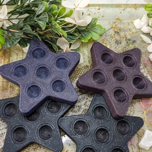 Watercolor Dot Holder - 3D Printed (starry Sky Filament) Created by ...