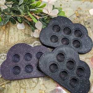 Watercolor Dot Holder - 3D Printed (starry Sky Filament) Created by ...