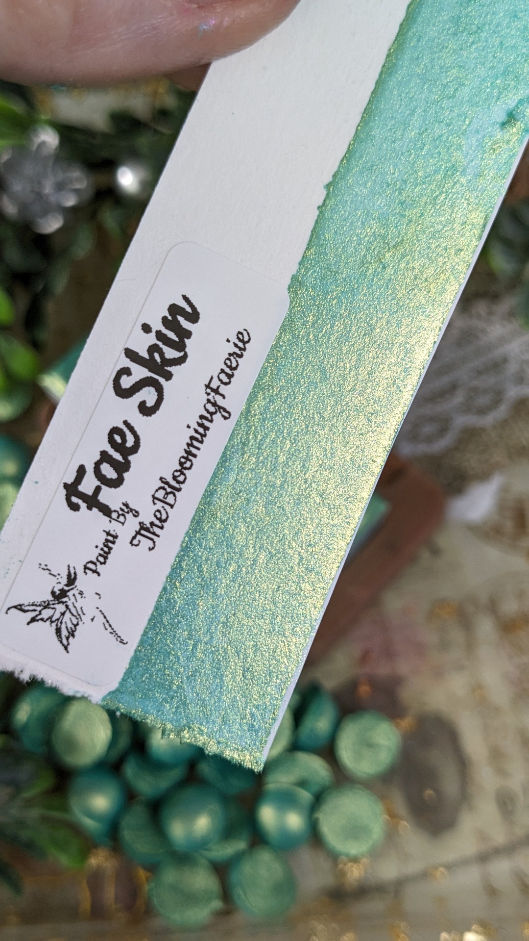 Fae Skin} Green // Blue // Gold Colorshift Metallic - Handmade ...
