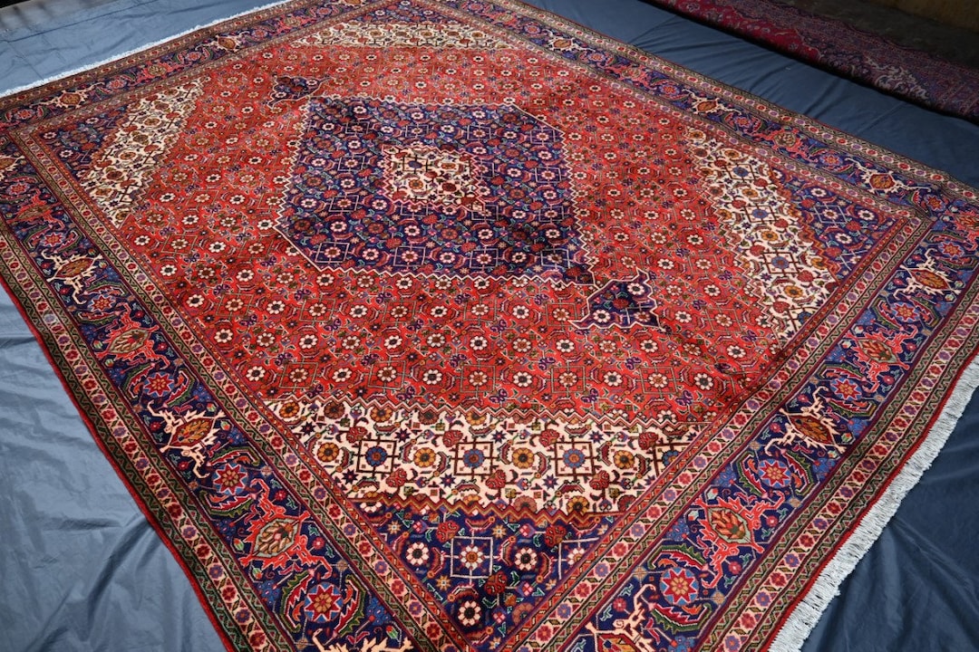 96 X 127 Ft. Beautiful Fine Antique Tabreez Caucasion Rug Authentic ...