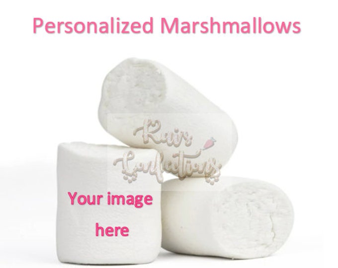 Personalized Marshmallows individually Packed Smore - Etsy
