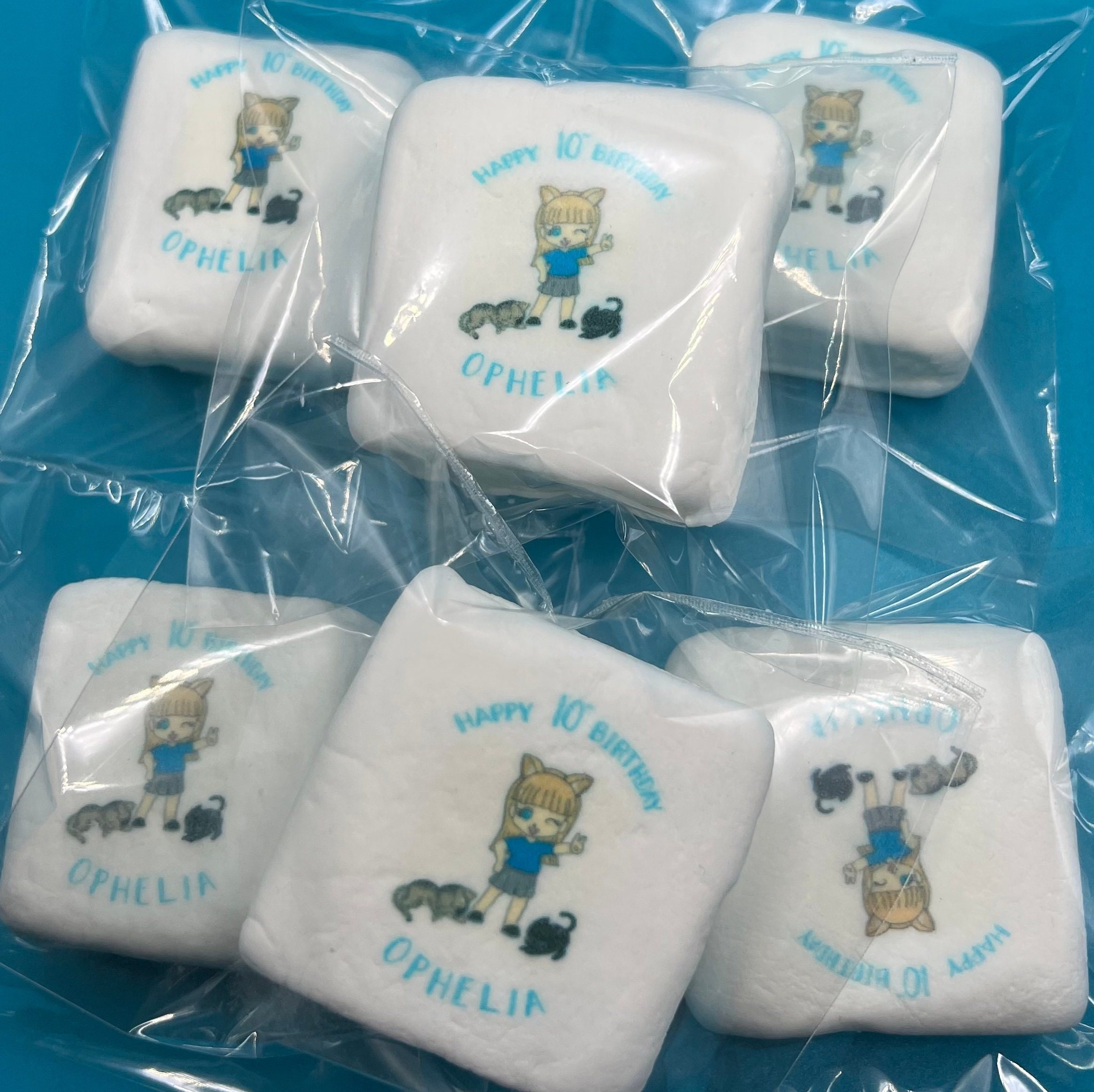 Personalized Marshmallows (individually Packed) S’more, Birthdays ...
