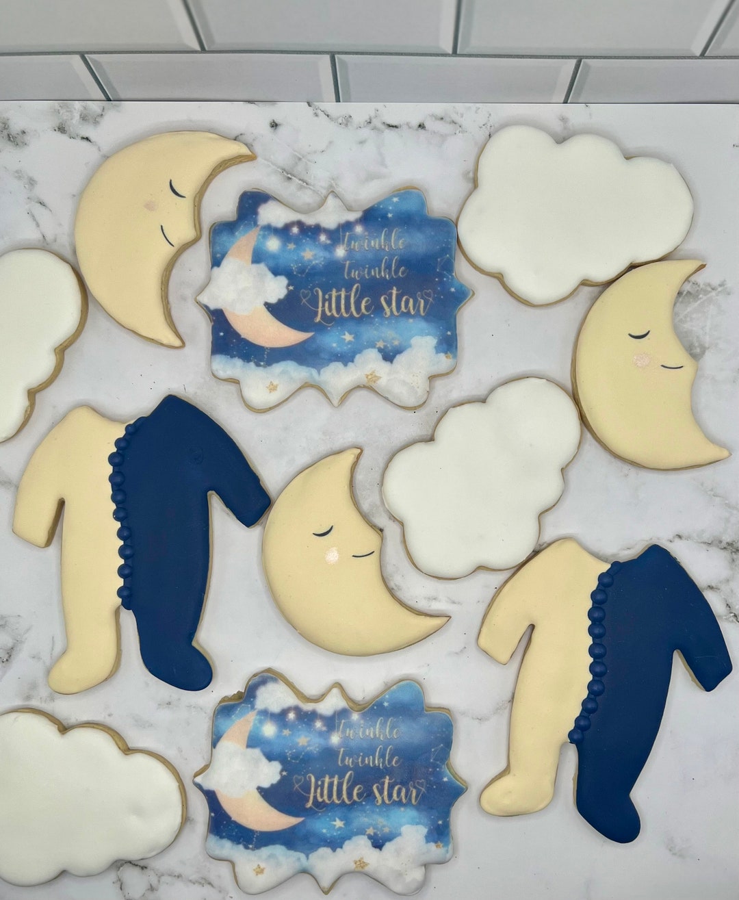 Twinkle Twinkle Little Star Cookies - Etsy