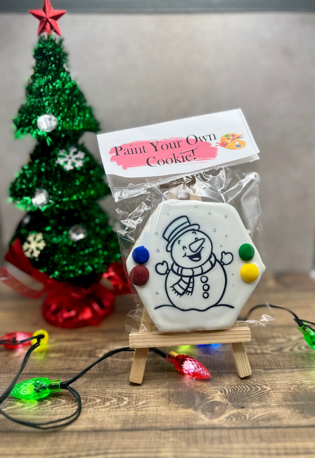 Paint Your Own Holiday Cookies! Great for Birthdays & More! - Etsy